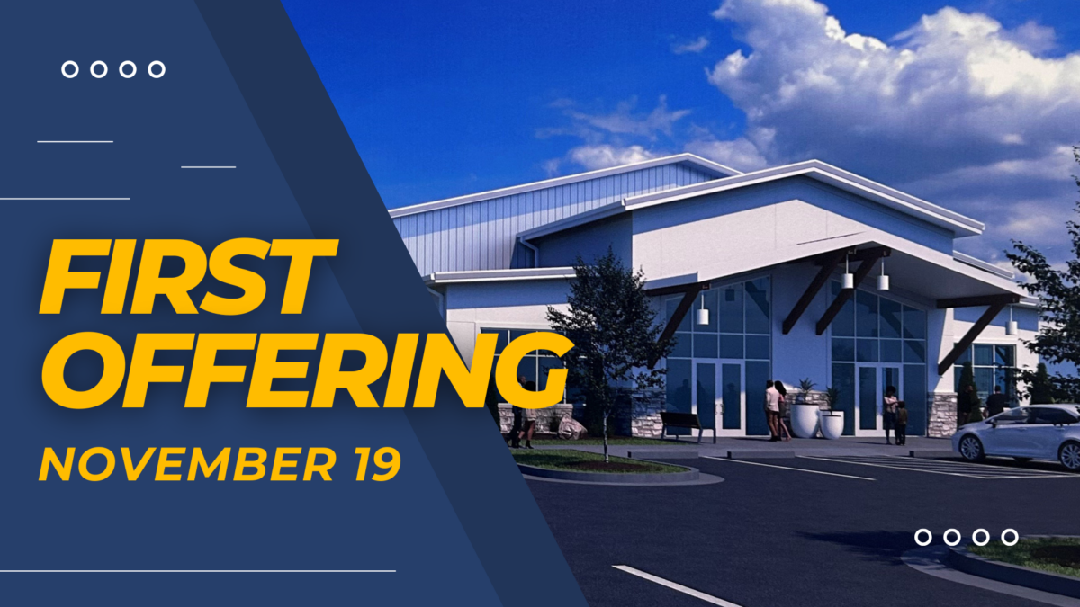 First Offering - Covenant Park Church