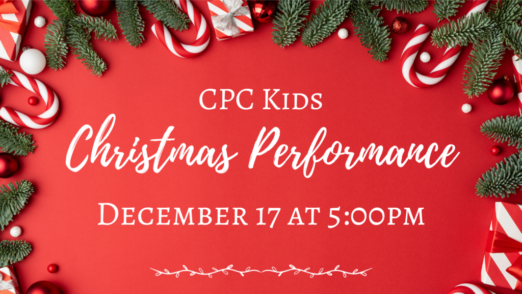 Kids Christmas Performance - Covenant Park Church