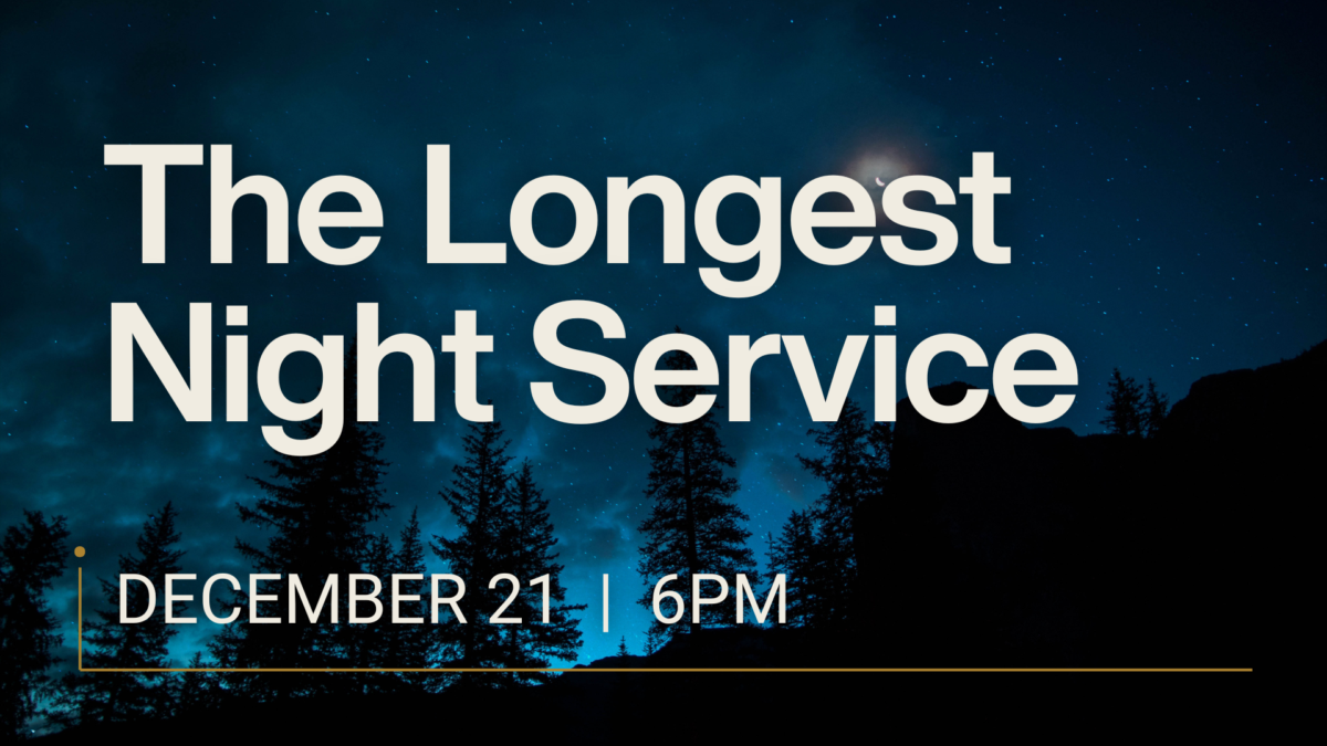 The Longest Night Service - Covenant Park Church