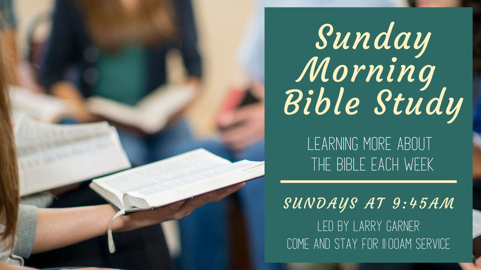 Adult Bible Study - Covenant Park Church